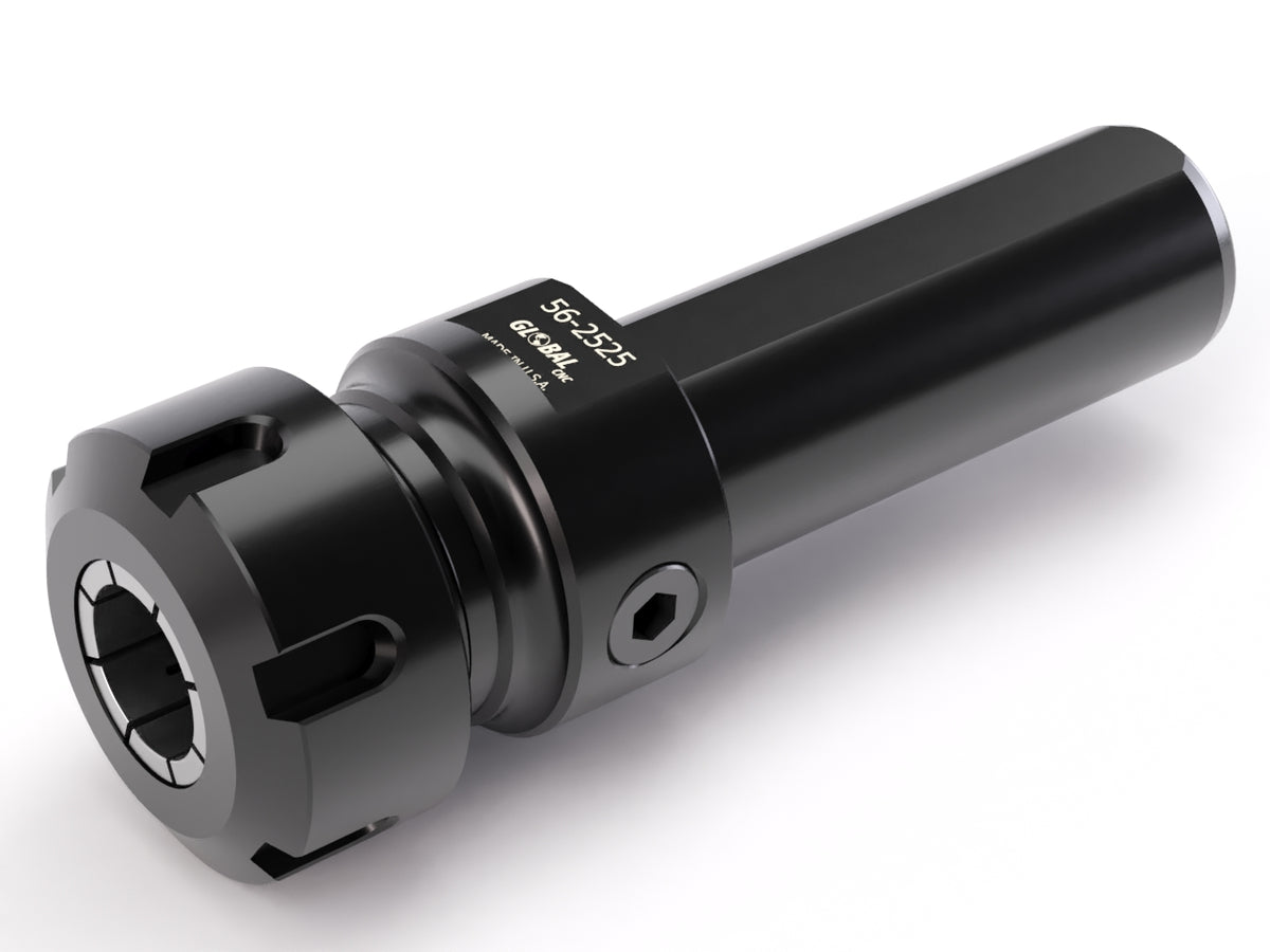 GLOBAL CNC 25MM SHANK ER25 COLLET CHUCK HOLDER — CNC Supply Solutions
