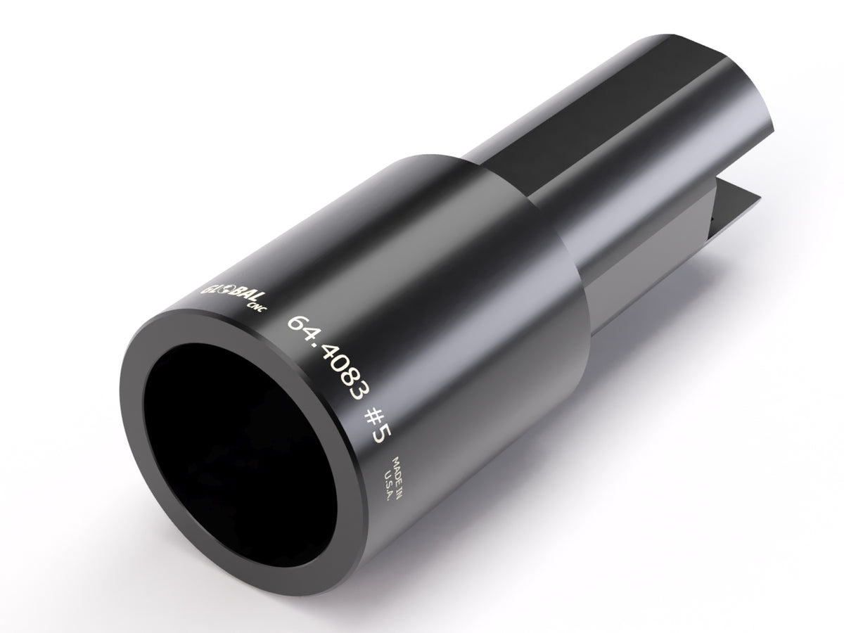 GLOBAL CNC 1 3/4" OD X #5 MT ID VDI STYLE TAPER DRILL SOCKET HOLDER ...