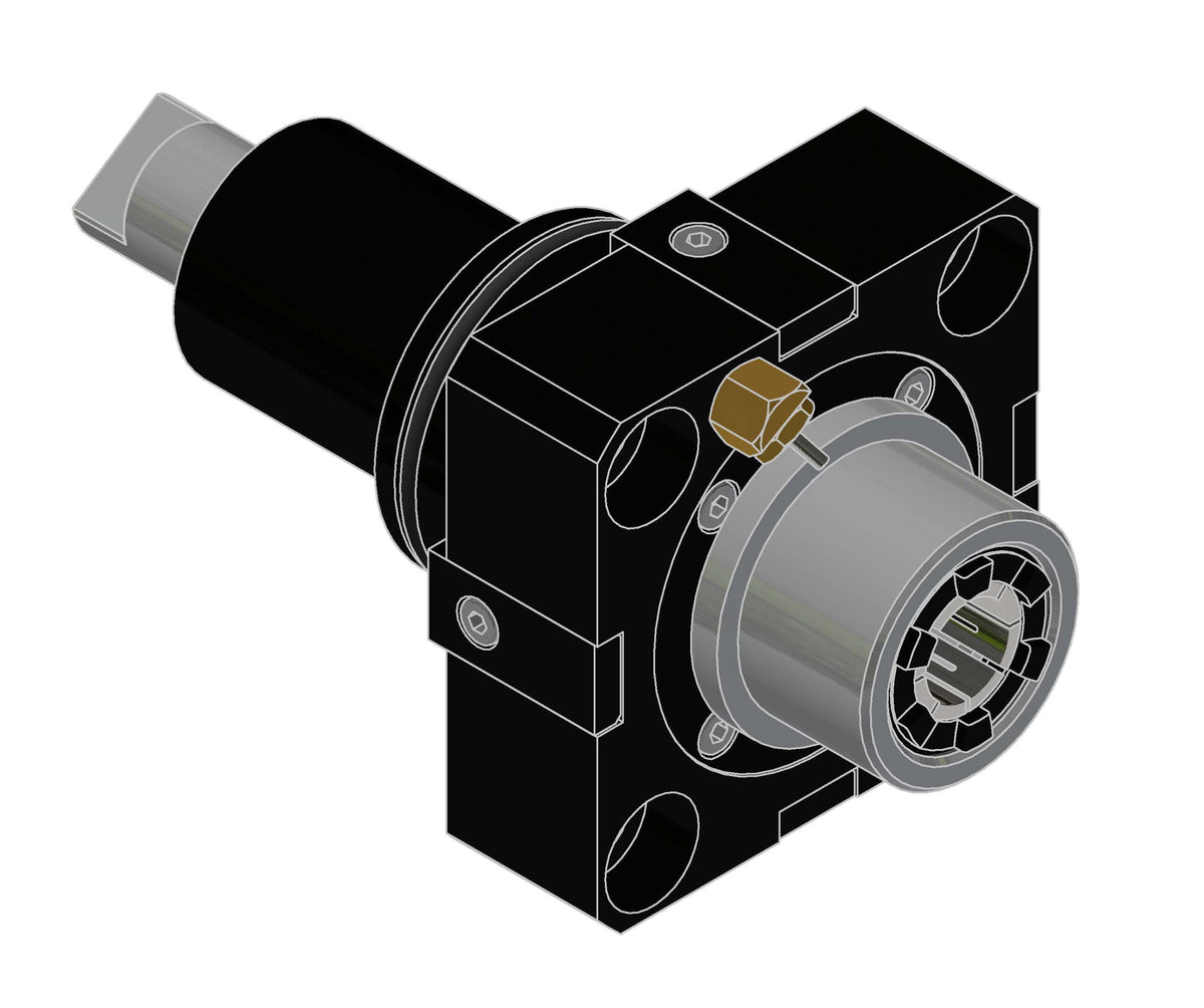 BMT65 STRAIGHT LIVE TOOL; ER32 INTERNAL NUT OUTPUT; EXT COOLANT; MAX R ...