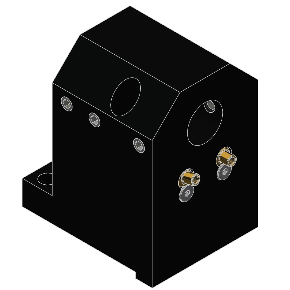 BMT65 40MM ID HOLDER 100MM CL 73 X 70 BHP — CNC Supply Solutions