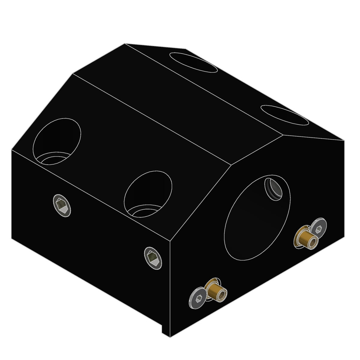 HAAS HSL40 1 1/4" ID HOLDER 41MM CL 105 X 70 BHP — CNC Supply Solutions