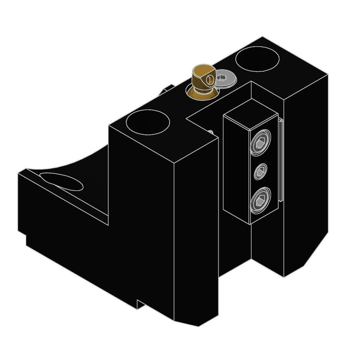 HAAS HST20 25MM OD TURNING HOLDER 64 X 50 BHP — CNC Supply Solutions