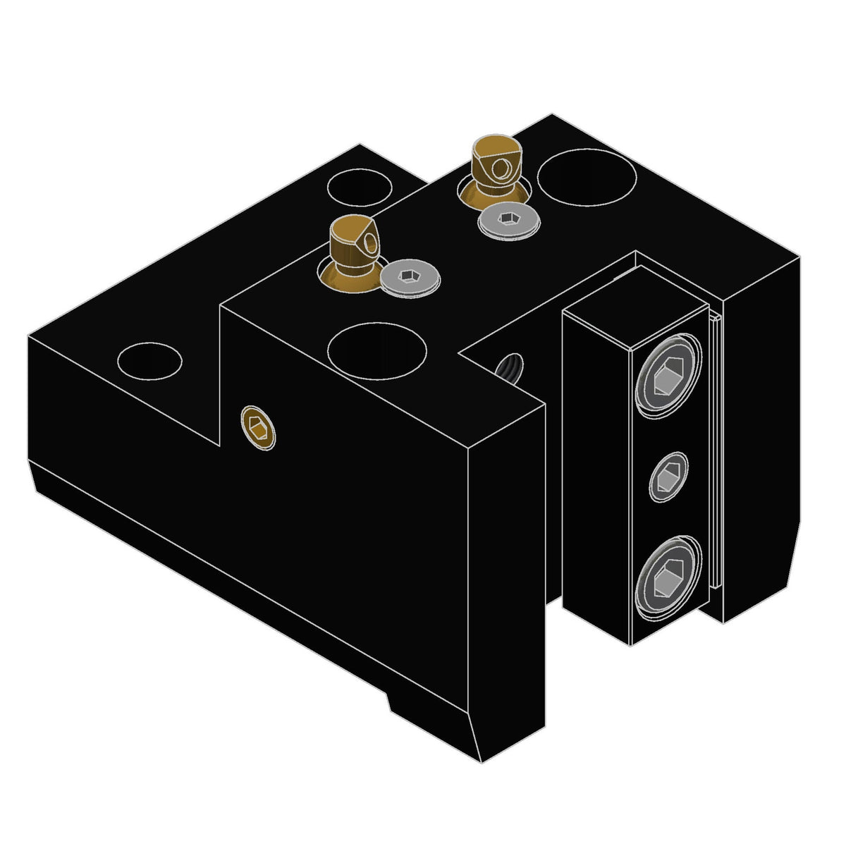 OKUMA LB3000 25MM OD TURNING HOLDER 73 X 65 BHP — CNC Supply Solutions