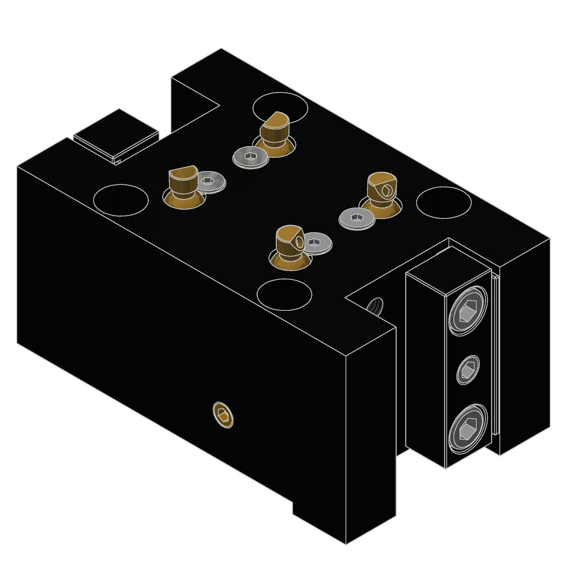 OKUMA LB4000 25MM DOUBLE OD TURNING HOLDER 80 x 78 BHP — CNC Supply ...