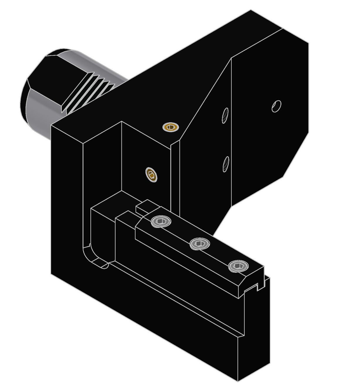 MAZAK MP50 20MM CUT-OFF BLADE HOLDER — CNC Supply Solutions