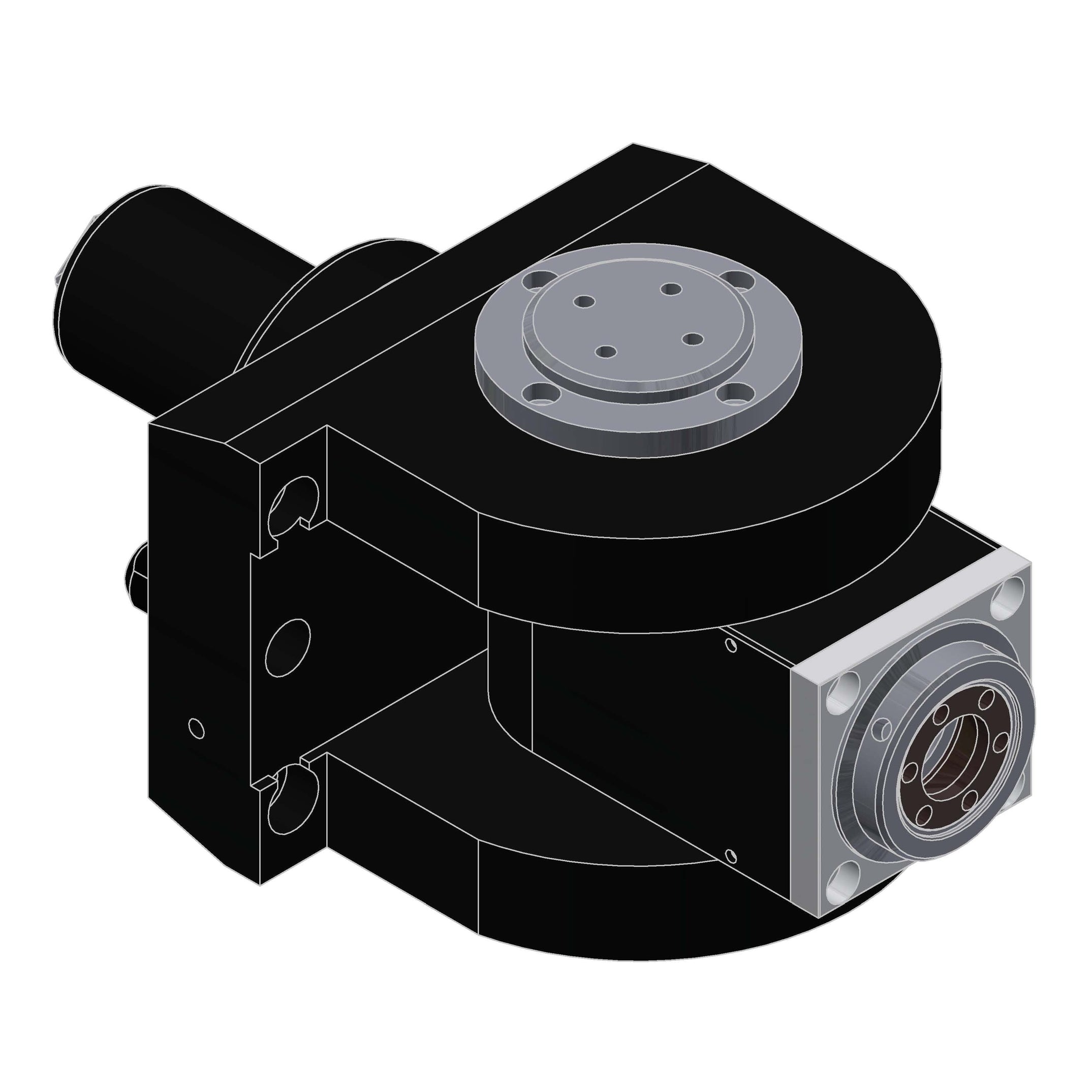 MAZAK SM250 +/-90° ADJUSTABLE ANGLE: ER25 LIVE TOOL; EXT COOLANT RPM 6 ...