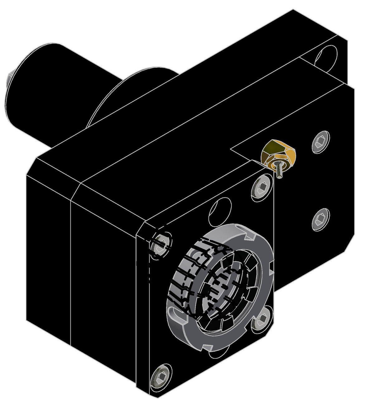 MAZAK SM250 OFFSET STRAIGHT LIVE TOOL; EXT COOLANT; ER32 OUTPUT; MAX R ...