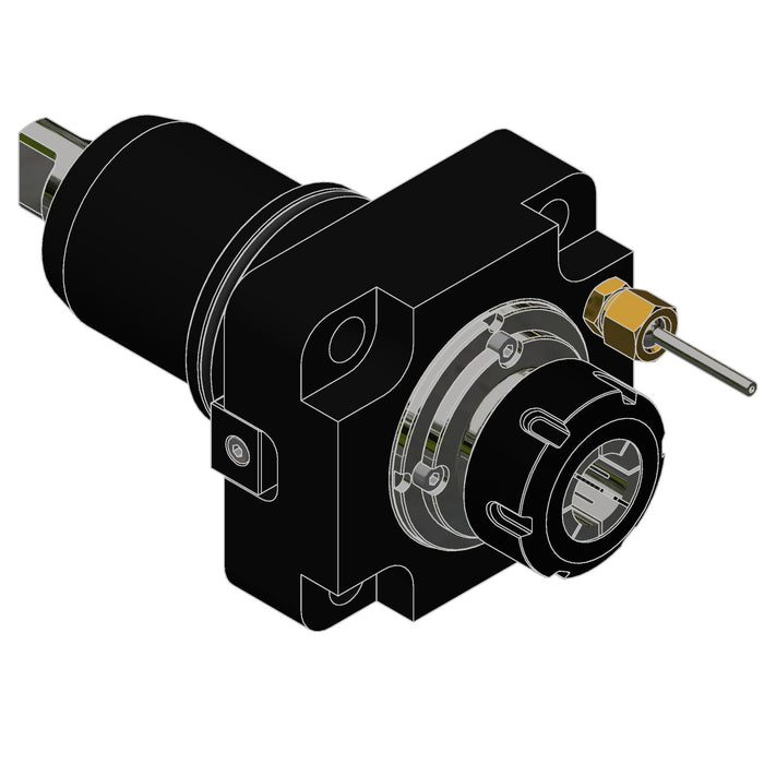 NAKAMURA TW20 STRAIGHT LIVE TOOL: ER32 OUTPUT: INT COOLANT; MAX RPM 60 ...